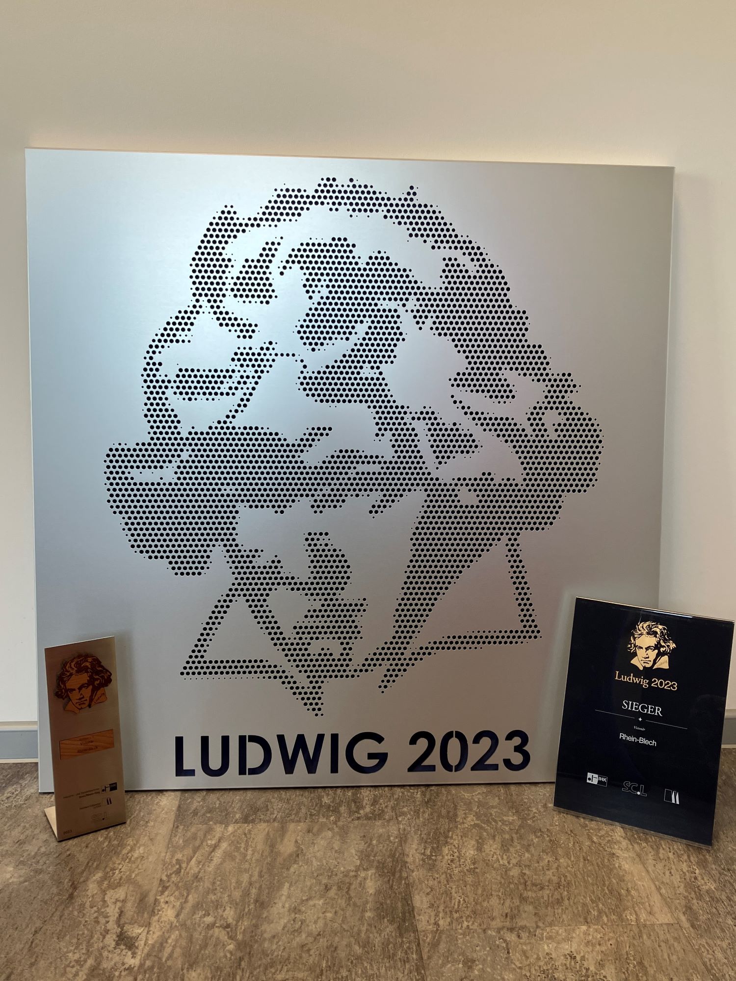 Rhein-Blech gewinnt den Unternehmenspreis „Ludwig 2023“